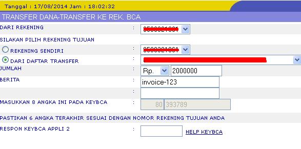 Scraping Mutasi Rekening klikBCA | Indonesia Internet Publishing ...